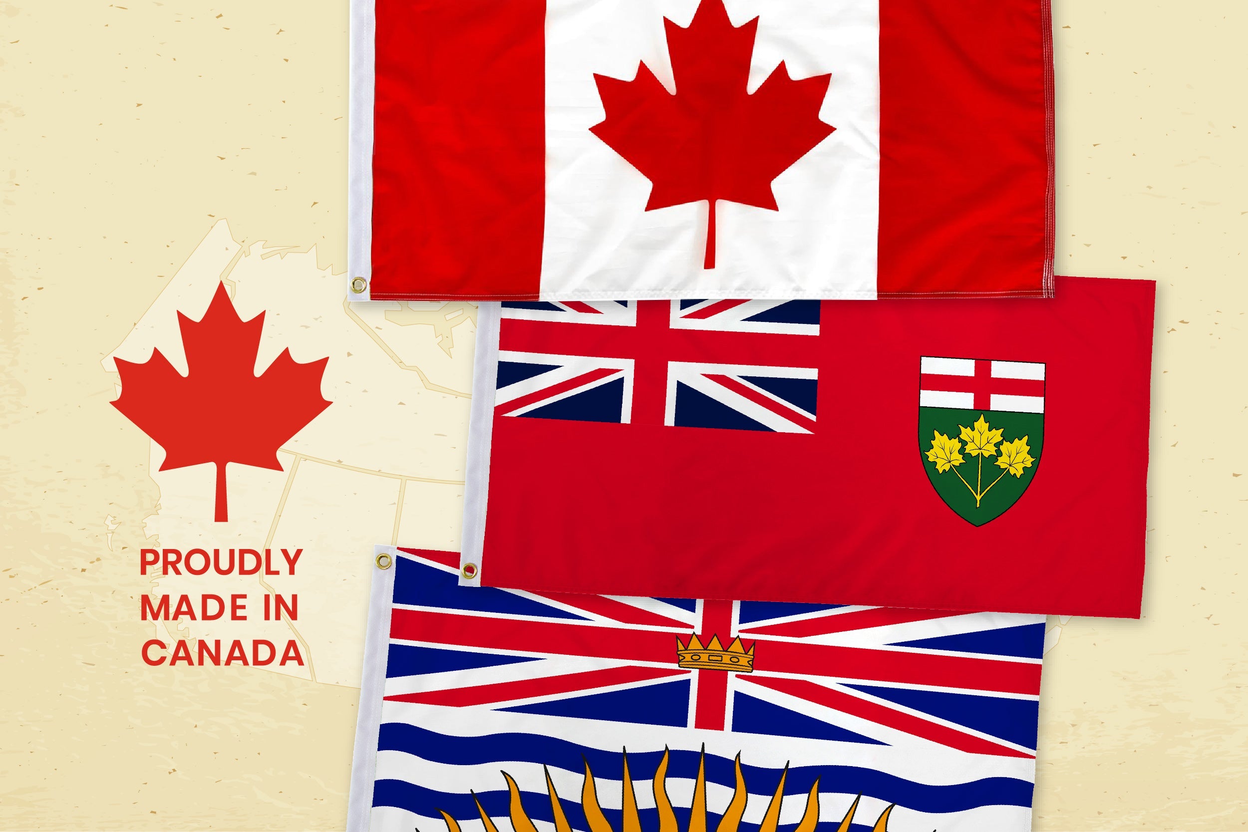 Made-In Canada – Canadiana Flag