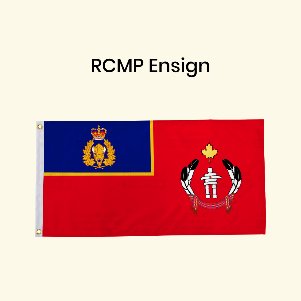 RCMP Ensigns | Royal Canadian Mounted Police Flags | The Flag Shop ...