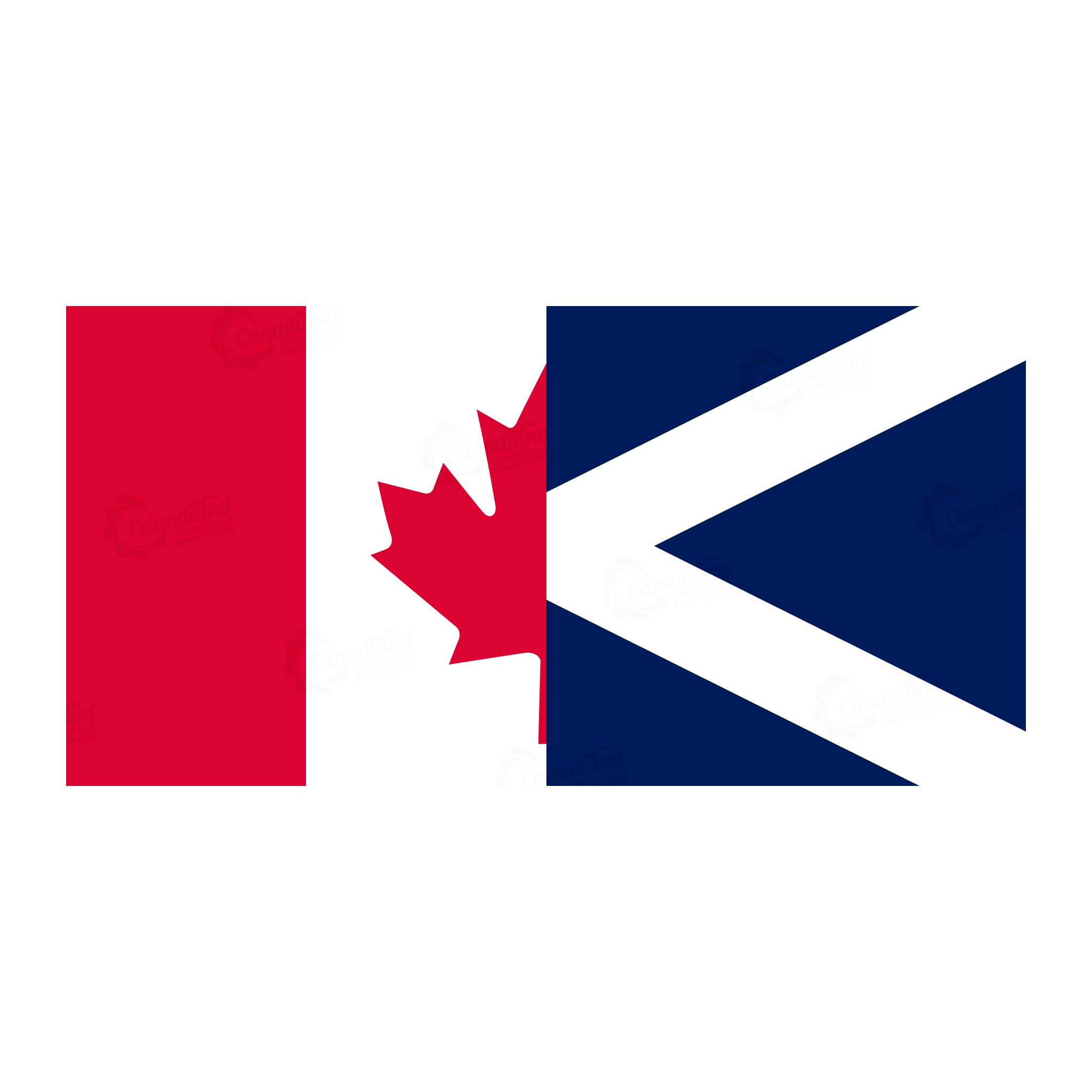 Canadian-Scottish Flag – Canadiana Flag