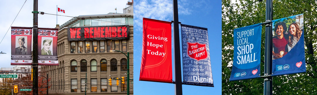 Custom Pole & Street Banners for Cities, Events & BIAs – Canadian Made ...