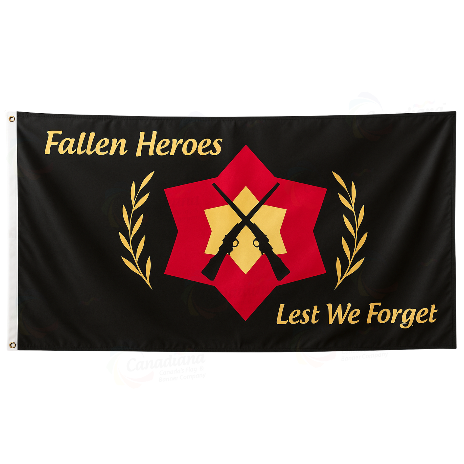 Fallen Heroes Flag – Canadiana Flag
