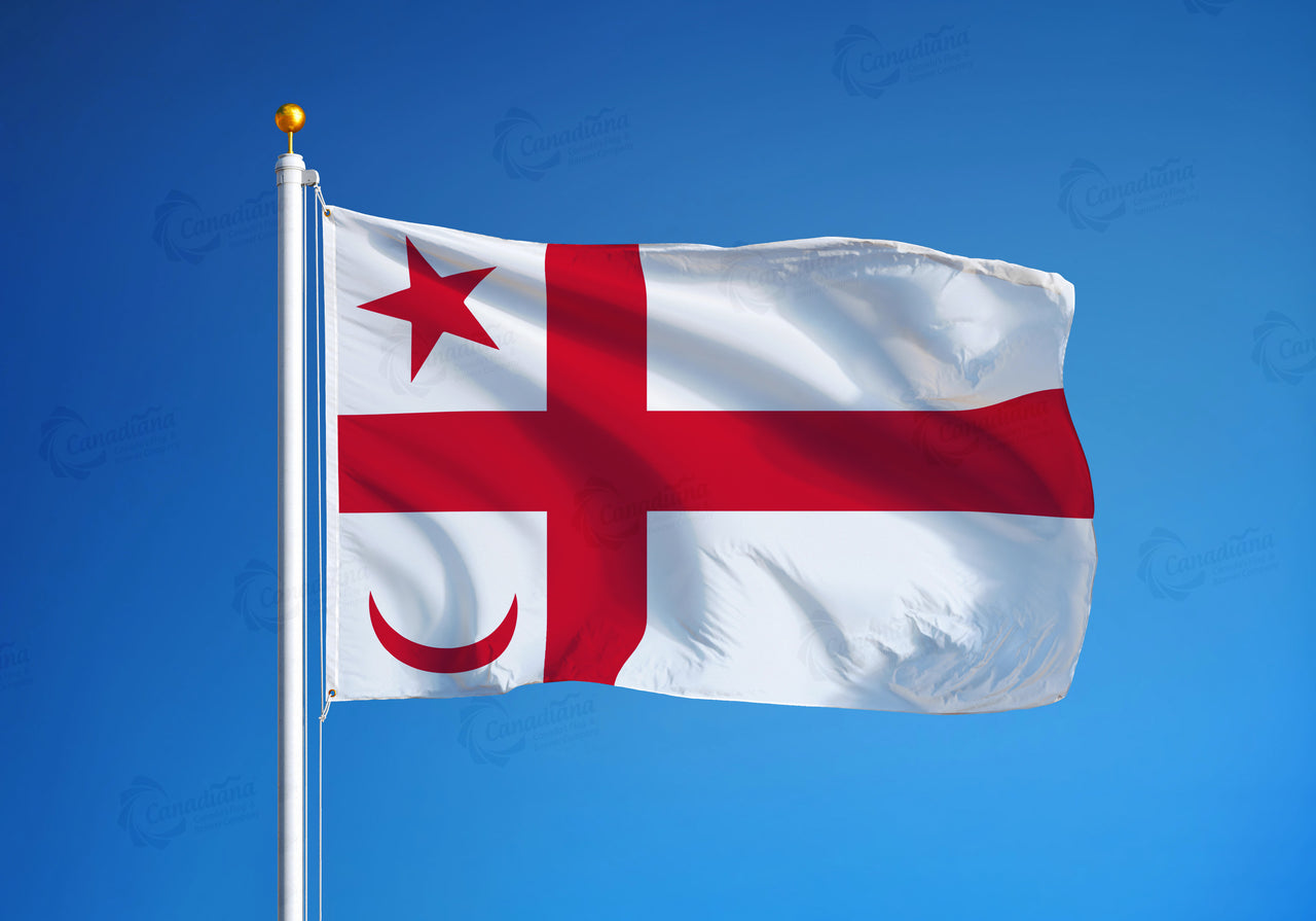 Mi'kmaq Grand Council Flag – Traditional Indigenous Banner – Canadiana Flag