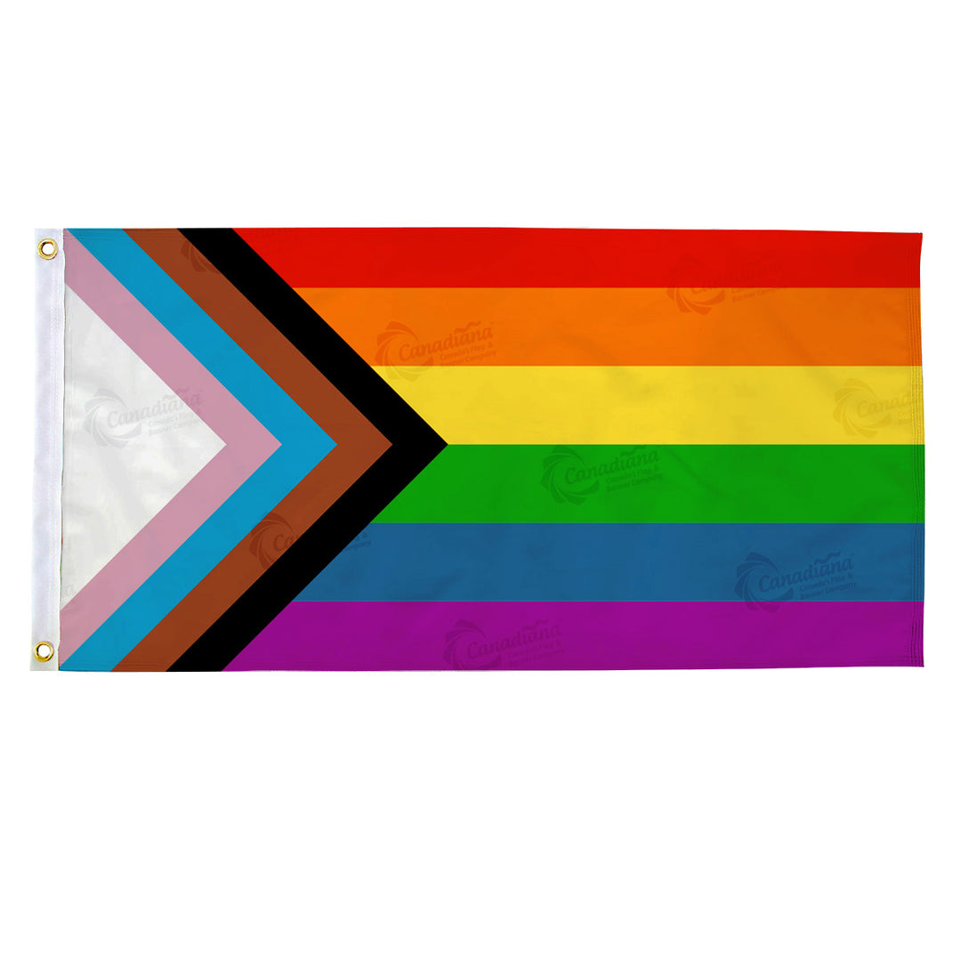 Progressive Pride Flag- Celebrate Inclusiveness and Representation ...