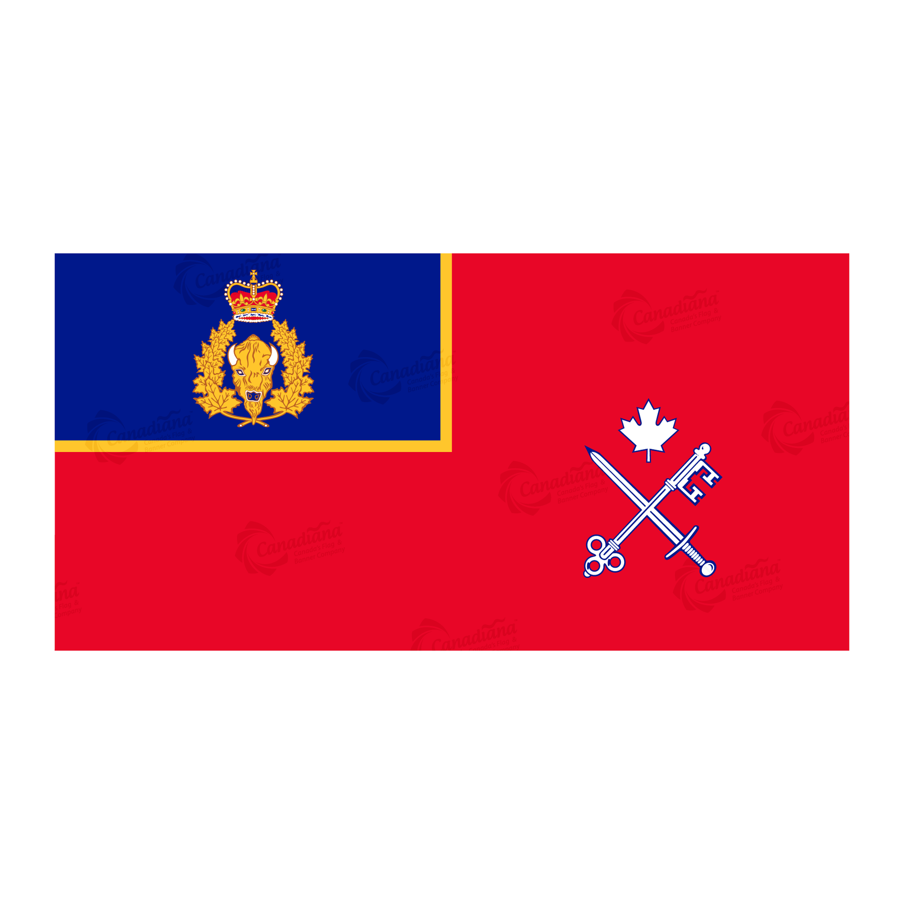 RCMP A Division – Canadiana Flag