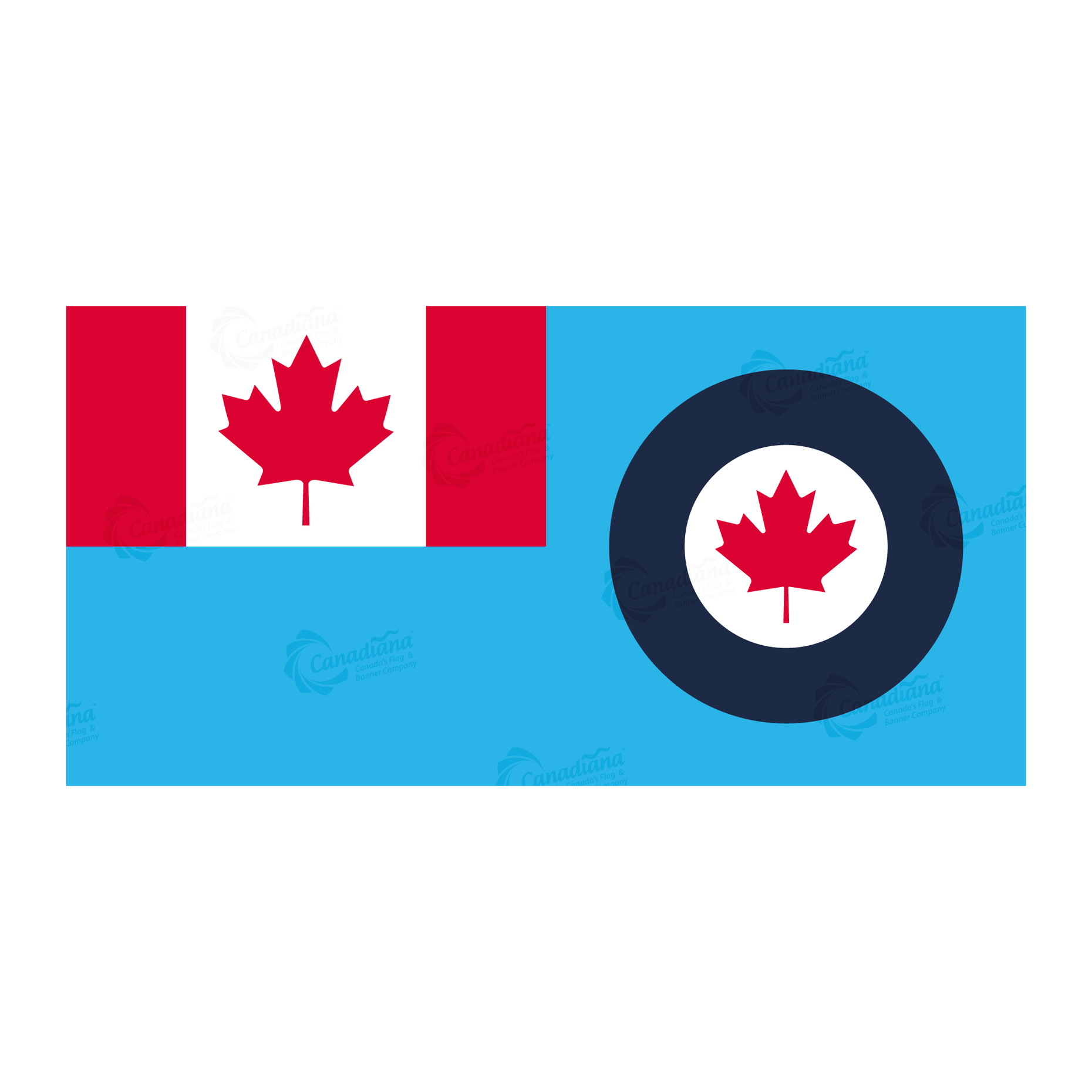 Canadian Forces Air Command Flag – Canadiana Flag
