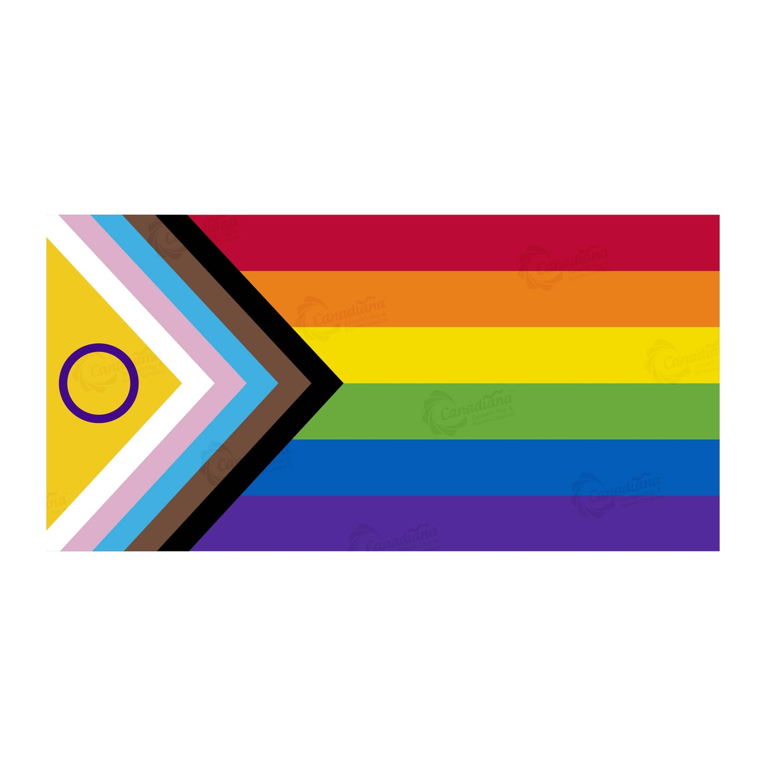 Intersex – Inclusive Pride Flag – Canadiana Flag