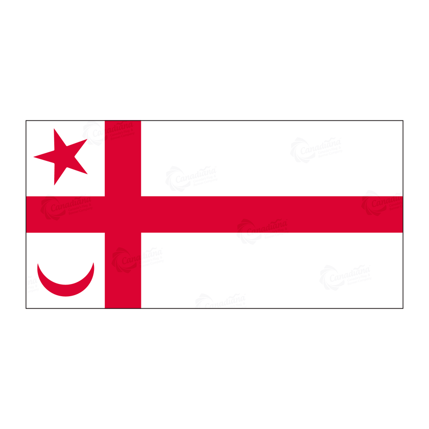 Mi'kmaq Grand Council Flag – Traditional Indigenous Banner – Canadiana Flag
