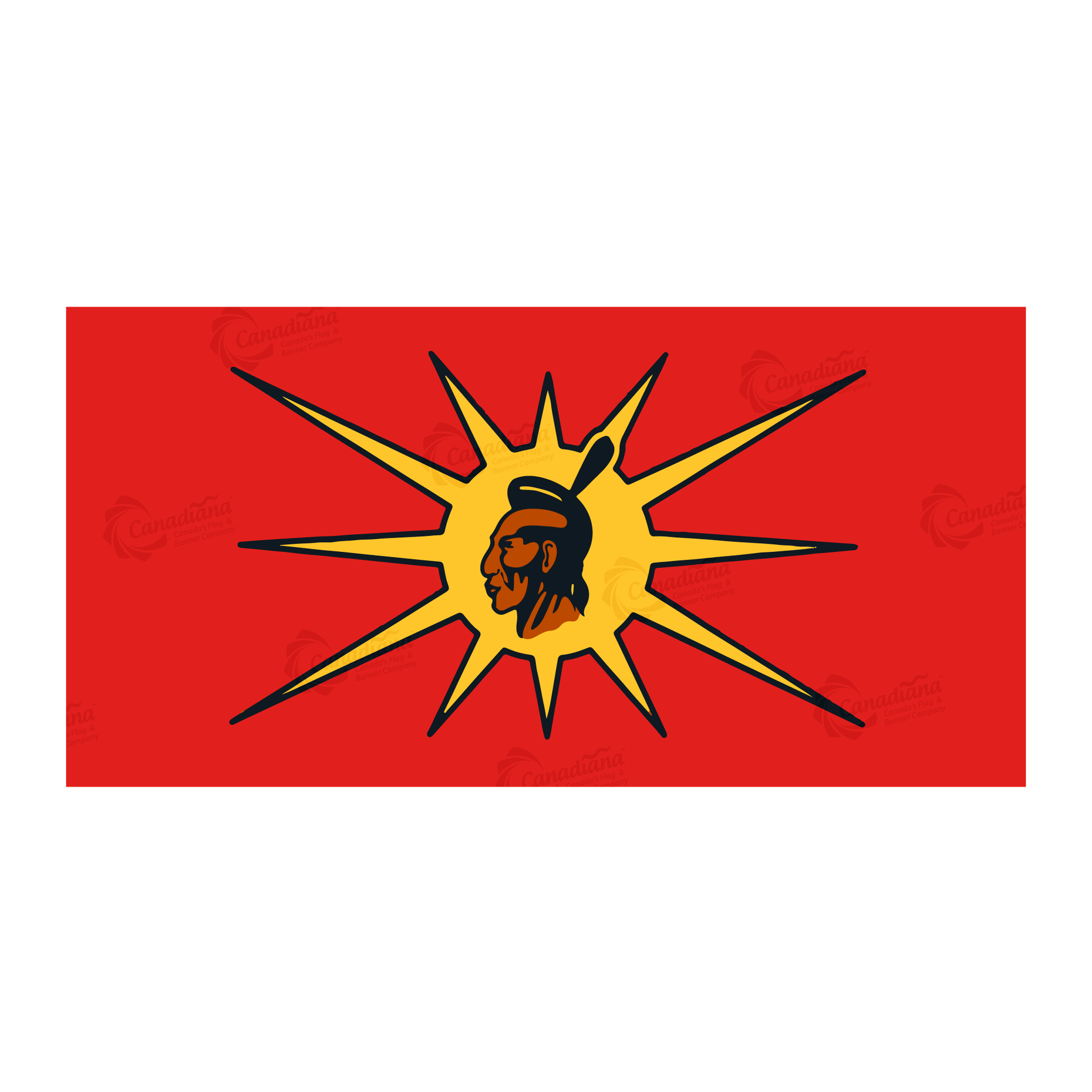 Mohawk Aboriginal Flag – Canadiana Flag