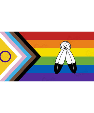 Two-Spirit Intersex-Inclusive Pride Flag – Canadiana Flag